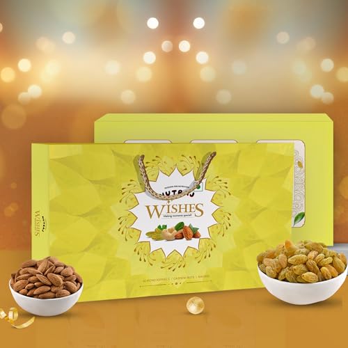 Nutraj Diwali Dry Fruits Gift Box 300g | 3 Items Combo Pack - Almond ...