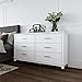 Amazon.com: COSMOLiving by COSMOPOLITAN Westerleigh 6 Drawer Dresser ...