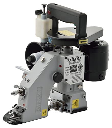 Panama Portable Bag Closer Sewing Machine with Pump (Grey) 34 cm x 30 ...