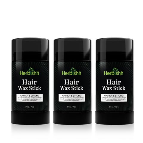 Amazon.com : Herbishh Hair Wax Stick for Women & Men, Pack of 3 ...