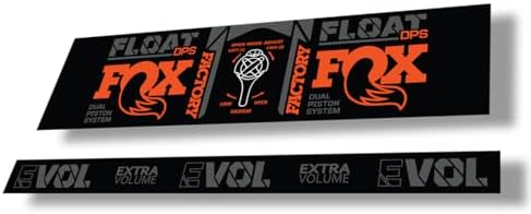 Amazon.com - Rear Shock Replacement Decal Sticker Compatibale for Fox ...