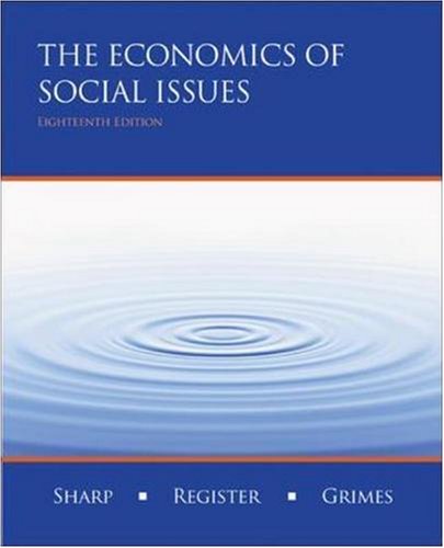 Economics of Social Issues: 9780073402802: Economics Books @ Amazon.com