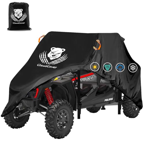 Waterproof UTV Cover for 4-6 Seater Outdoor Storage - Fits Various Models