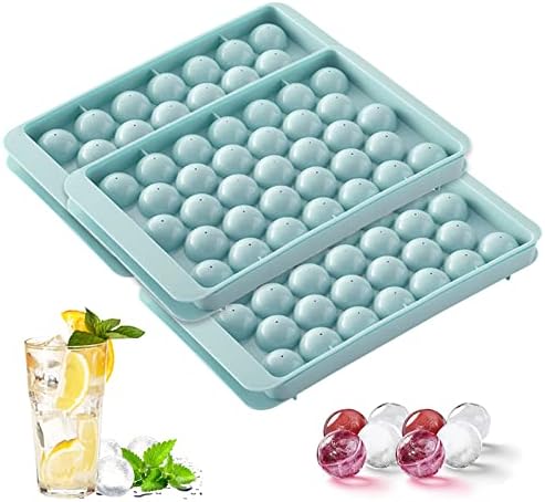 Amazon.com: 3 Pack Ice Cube Trays,99 x 1.06in Round Ice Trays for ...