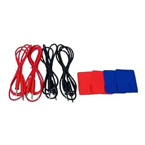 Wire with Electrode For Interferential Therapy Machine Pack of (4 Wires ...