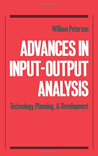 『Advances in Input-Output Analysis: Technology, Planning, and - 読書メーター