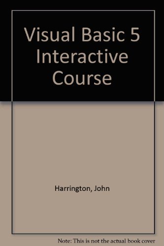 Visual Basic 5 Interactive Course : Amazon.in: Books