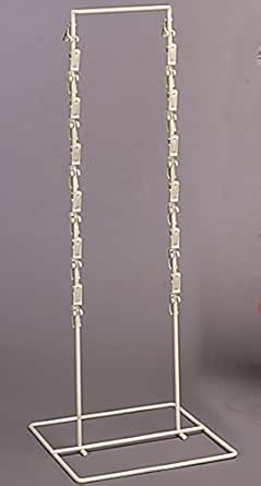 Amazon.com: Double Counter Clipper Rack in Almond Finish with 26 Clips ...