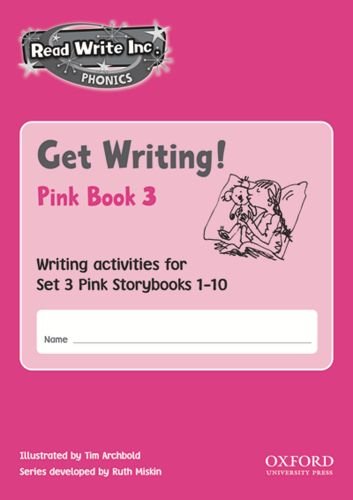 Read Write Inc. Phonics: Get Writing! Pink Set 3: Pack of 10 Titles ...
