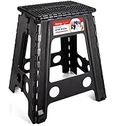 Amazon.com: ACSTEP Folding Step Stool,15-Inch Extra Wide 9Inch Height ...