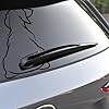 Amazon.com - White Funny Dog Moving Tail Decal Dog Windshield Wiper ...