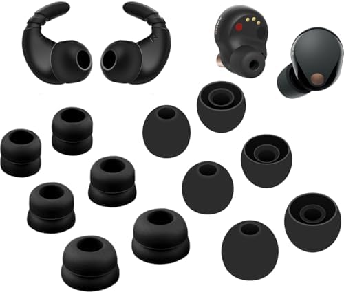 Amazon.com: A-Focus WF-1000XM5 WF-1000XM4 Ear Hooks Double Flange Ear ...