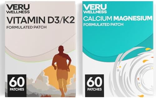 Amazon.com: Veru Wellness Bone Health Complete Duo Lifestyle Patches ...