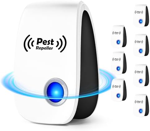 Amazon.com: Upgraded Ultrasonic Pest Repeller 8 Packs, 2024 Indoor ...