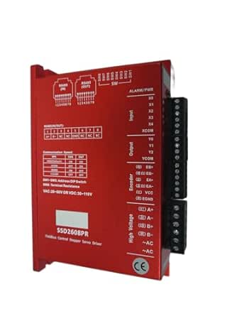 ZGCSEVMOT Servo Stepper Driver, RS485 Bus Stepper Driver DC24-50V Max5A ...