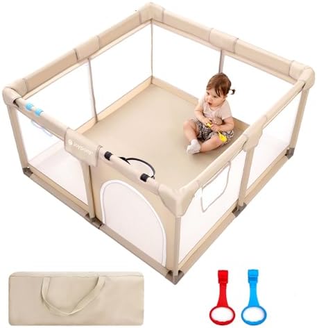 Amazon.com : Joypony Baby Playpen, 50x50 in Small Play Pen for Babies ...