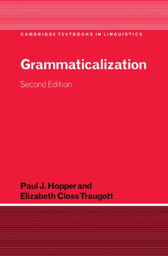 Grammaticalization (Cambridge Textbooks in Linguistics) - Kindle ...