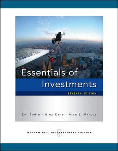 Essentials of Investments with S&P bind-in card : Bodie, Zvi, Kane ...