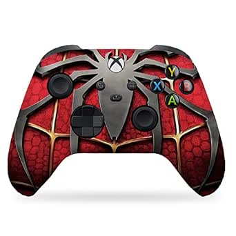 Amazon.com: Spiider-Man Red Custom X-box Controller Wireless compatible ...