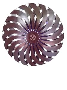 UW URJA WHEELS Home Decor Wooden Kinetic Sculpture (Oorja Wheel) Wall ...