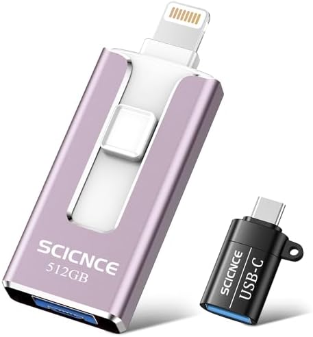 Amazon.com: SCICNCE 512GB Flash Drives Intended for iPhone, Memory ...