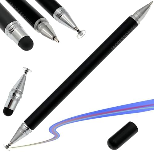 Amazon.in: Buy iAccessories 3-in-1 Stylus Pen - Silicon Fine Point Disc ...