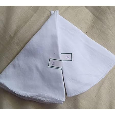 ROJA MARK Idli Making Cloth (8 X 7 inches) Pack of 12 : Amazon.in: Home ...