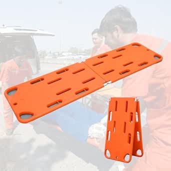Amazon.com: Portable Stretcher for Rescue, Adult Spine Board Stretcher ...