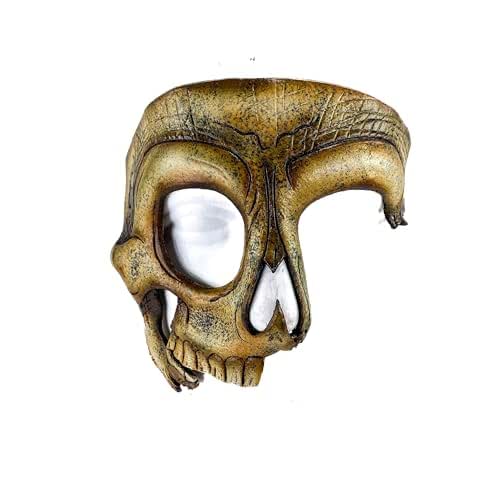 Amazon.com: Handcrafted Genuine Leather Skull Phantom of the Opera ...