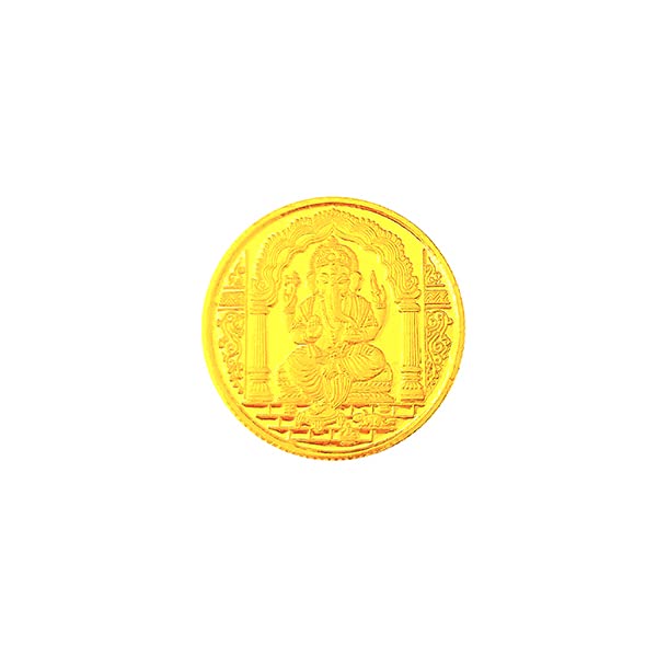 Buy Prince Jewellery 22k (916) 1 gm BIS HUID Hallmarked Yellow Gold ...