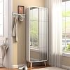 Amazon.com: Organizedlife Mirror Shoe Cabinet with 4 Flip Drawers ...