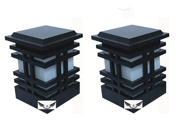 BECRAFT Gate Lamp Pillar Light Pathway Entery Way Light Waterproof Mega ...