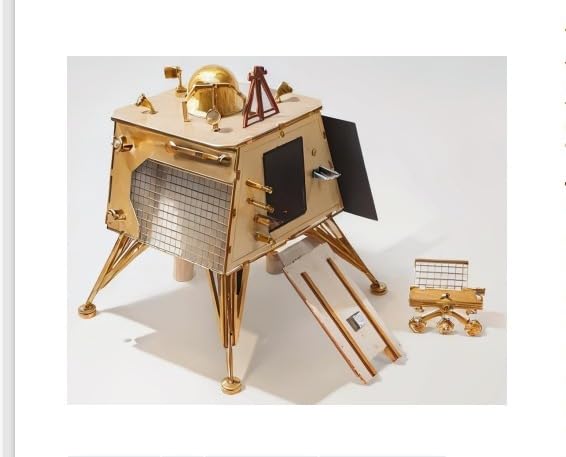 Craftizan Engineering Models | Chandrayaan 3 Vikram Lander Wooden Art ...