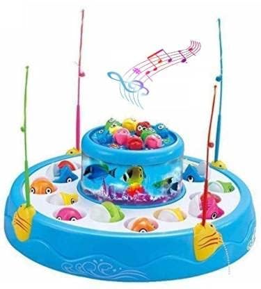 Buy KAVI ENTERPRISE Fishing Fish-Catching Game with 26 Piece Fishes, 2 ...
