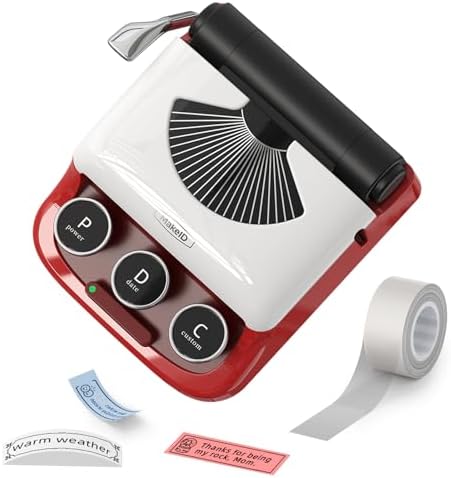 Amazon.com : Makeid Q1 HD Label Maker Machine - Vintage Label Makers ...