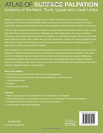 Atlas of Surface Palpation: Anatomy of the Neck, Trunk, Upper and Lower ...