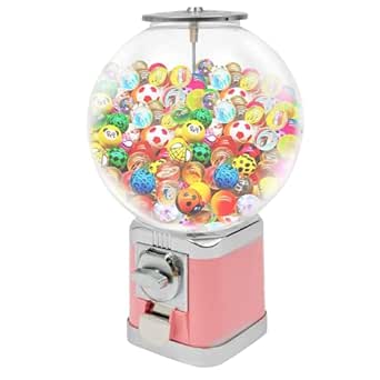 Amazon.com: PANEKOLO Bubble Gum Machine Vending Machine 1 Coins Big ...