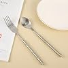 Amazon.com: Extendable Stainless Steel Long Fork and Spoon Set ...