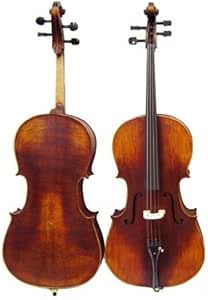 Amazon.com: Merano 4/4 (Full) Size Hand Made Solid Wood Ebony Fitted ...