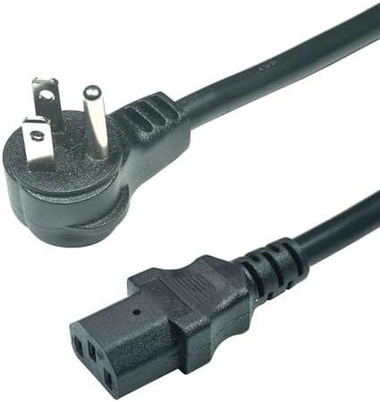 Amazon.com: 6FT Replacement Computer Monitor Power Cord - Low Profile ...