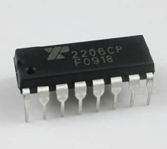 2Pcs XR-2206 XR2206CP XR2206 Monolithic Generator DIP IC New : Amazon ...