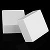 KEILEOHO 24 Pack 10x10x5cm Square Foam Blocks, 4x4x2 Inch White ...