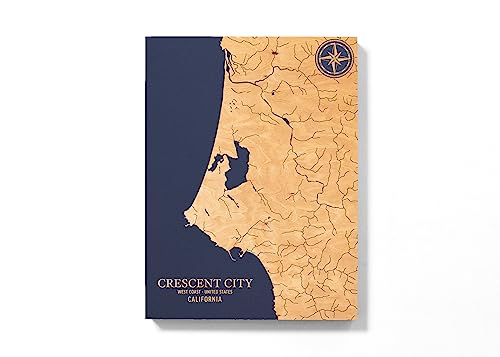 Crescent City California Map