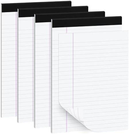 5x8 Legal Pads Target 5 X 8 Legal Pads, 12 Pack, Narrow Ruled, Yellow ...