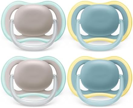 Amazon.com : Philips Avent Ultra Air Pacifier - 4 x Light, Breathable ...