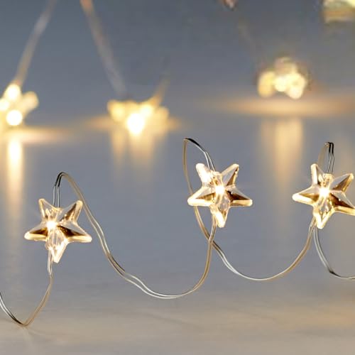 Elegantes Kleine Sterne Mit Beleuchtung Bild