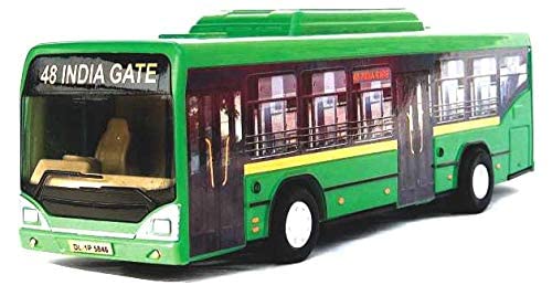 JAPSI DTC Bus Toy | City Bus | Pull Back Action Toy (18.5 x 4.5 x 5.5 ...