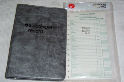 Auto/Expense Record Book w/ Extra Mileage Records: E-Z Record: Amazon ...