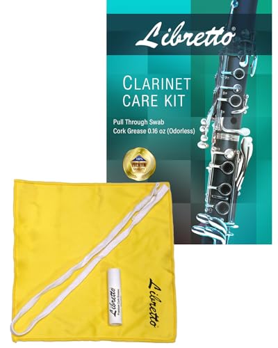 Snapklik.com : Clarinet Swab Kit, Pull Through Swab + Cork Grease ...