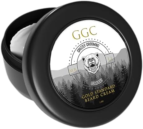 Amazon.com : Grizzly Grooming Co. Gold Standard Beard Cream - Shea ...